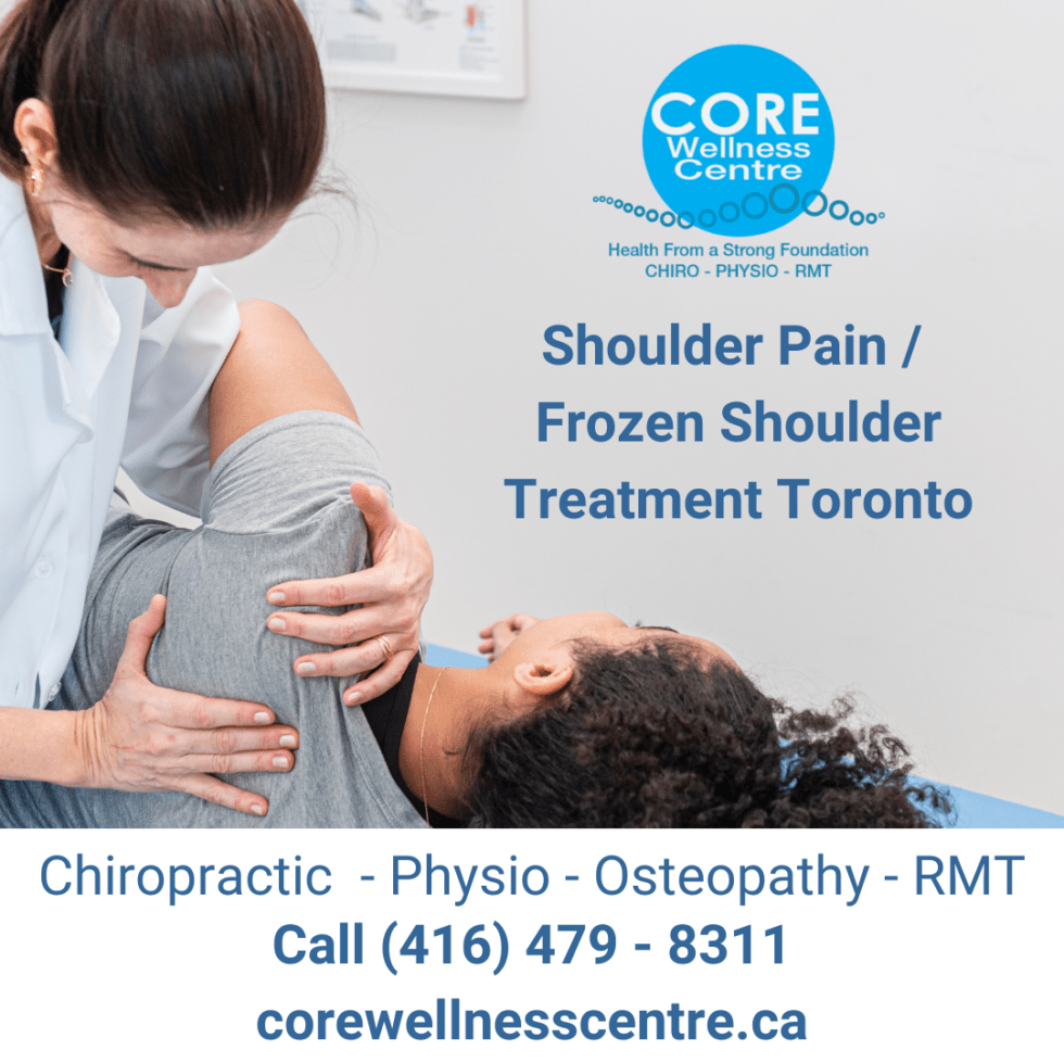 Frozen Shoulder Treatment Toronto - Your Path To Recovery