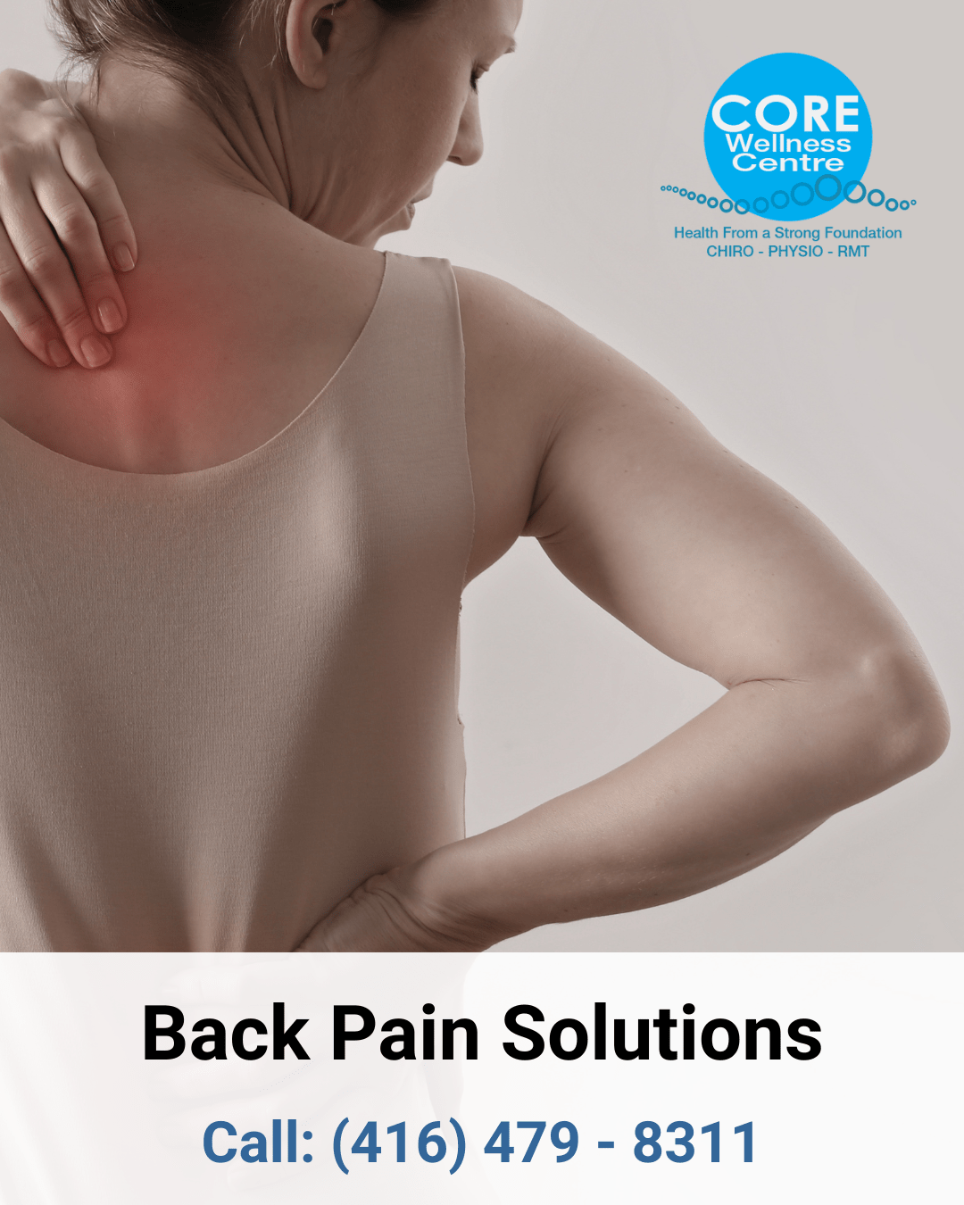 Toronto Chiropractor Physiotherapy RMT Core Wellness Centre