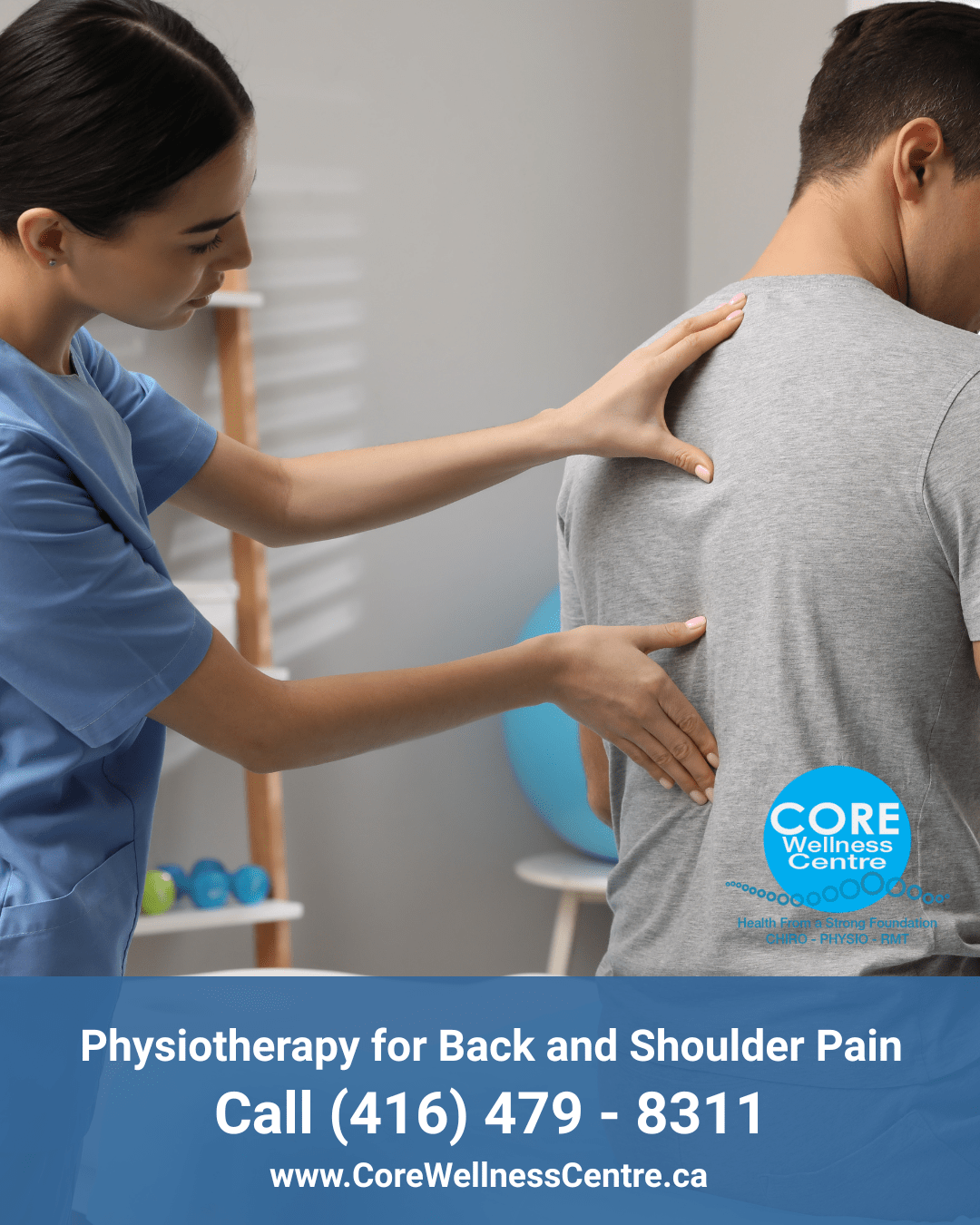Toronto Chiropractor Physiotherapy RMT Core Wellness Centre
